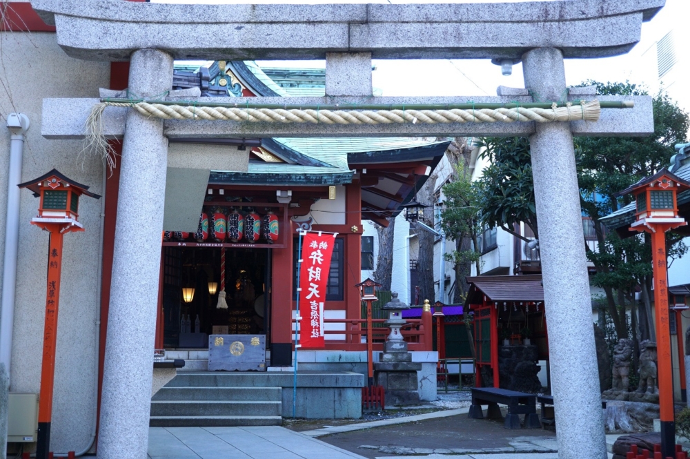 吉原神社(よしわら じんじゃ) | 水波の隔て